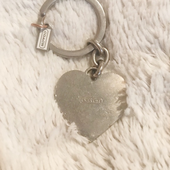 Coach | Accessories | Coach Legacy Multi Colored Striped Keychain ...